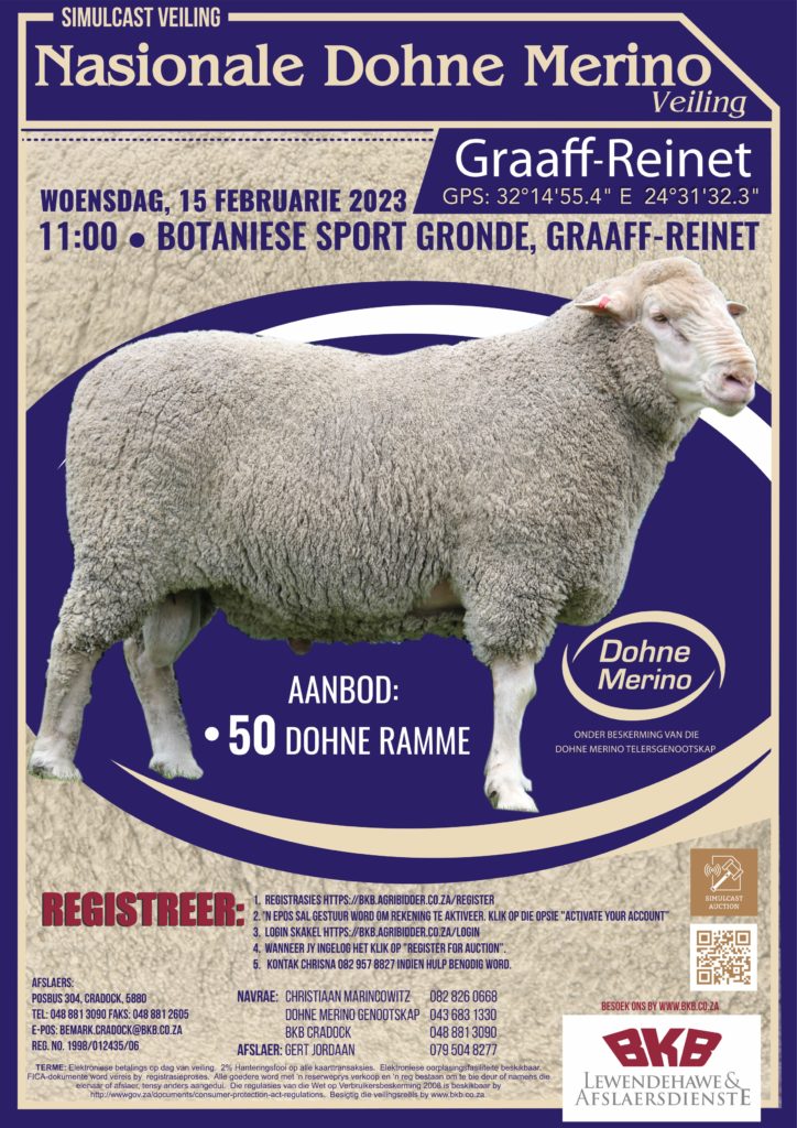 NATIONAL DOHNE MERINO AUCTION - BKB Events